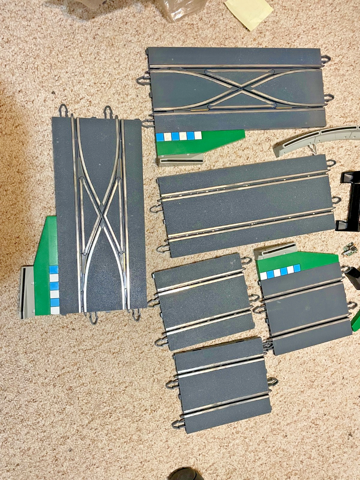 SCX Digital 1/32 slot car tracks miscellaneous track and parts ...