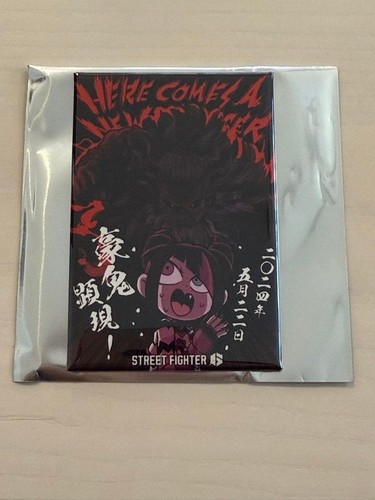 Street Fighter 6 Magnet Juri Goki Good luck Juri-chan SF6 | eBay