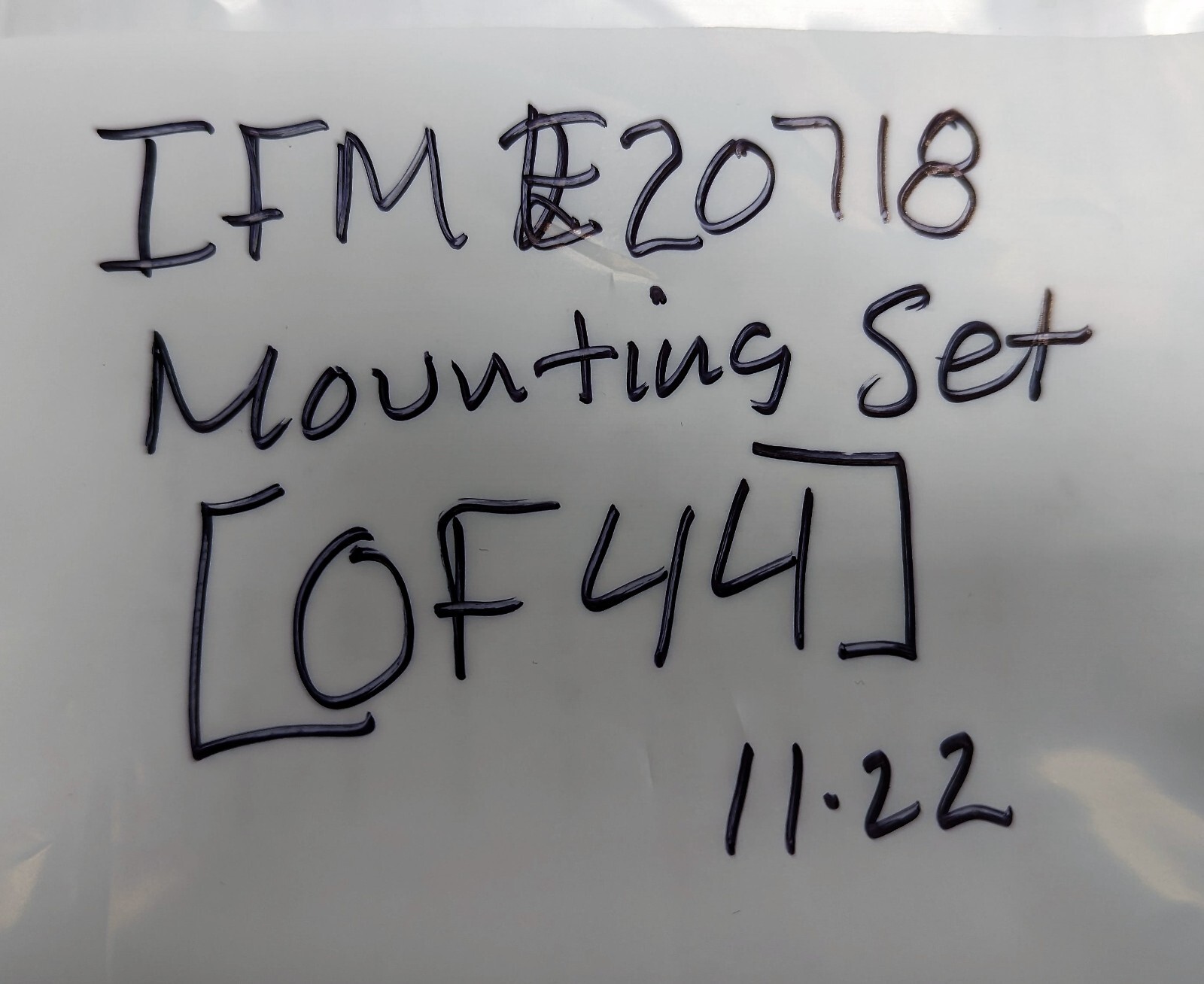 ifm E20718 Mounting Set 1 Freestanding Sensor Bracket Mount for sale ...