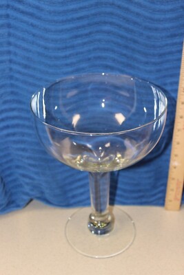 Princess House Large Crystal Pedestal Margarita/Champagne Glass #403 ...
