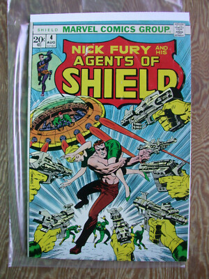 Marvel SHIELD #4 VG Steranko reprint | eBay