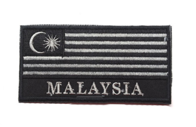 MALAYSIA FLAG MALAYSIAN MILITARY ARMY PATCHES BADGE HOOK & LOOP PATCH *03 | eBay