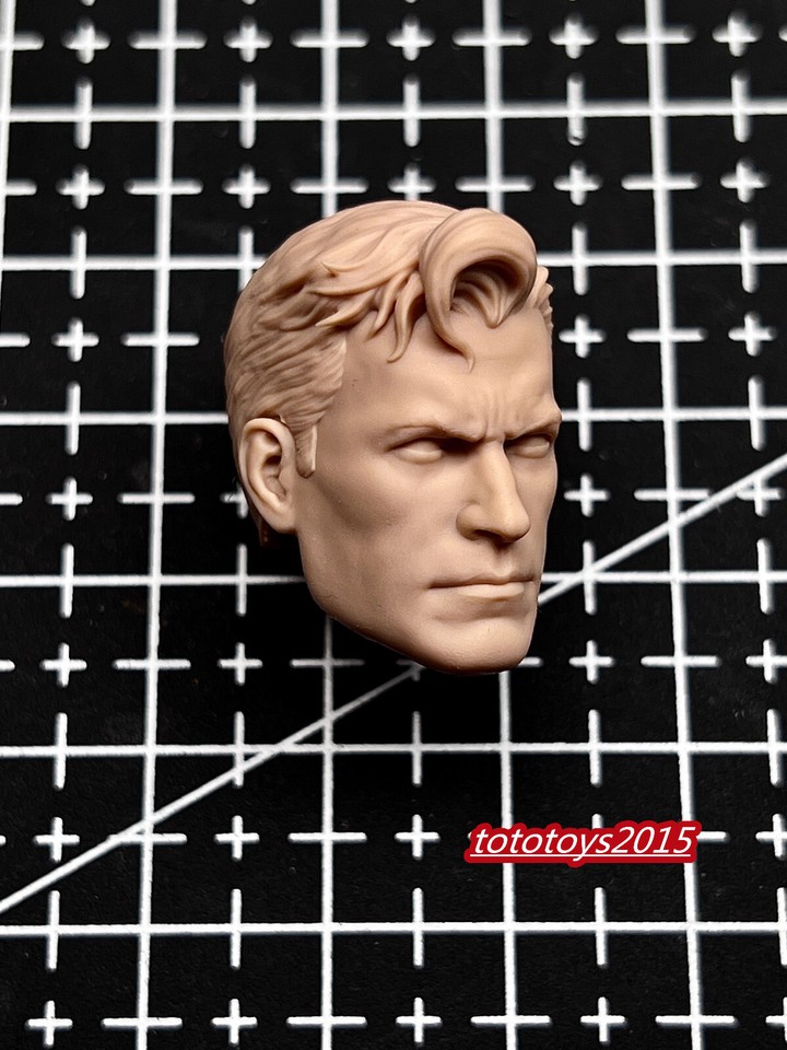 1/18 Young Clark Kent Superman Head Sculpt Fit 3.75'' Male Acton Figure ...