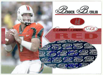 BROCK BERLIN 2005 SAGE RED AUTO /400 | eBay