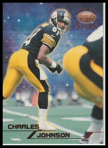 1998 Charles Johnson Topps NFL Stars Football SN #/8799 #16 Pittsburgh ...