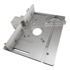 2 In 1 Aluminum Router Table Insert Plate for Wood Router Trimming ...