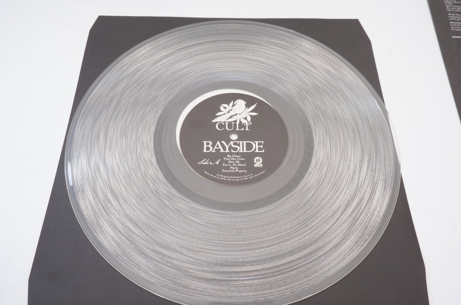 Bayside Cult LP Limited Transparent Colored Vinyl Record Album ...
