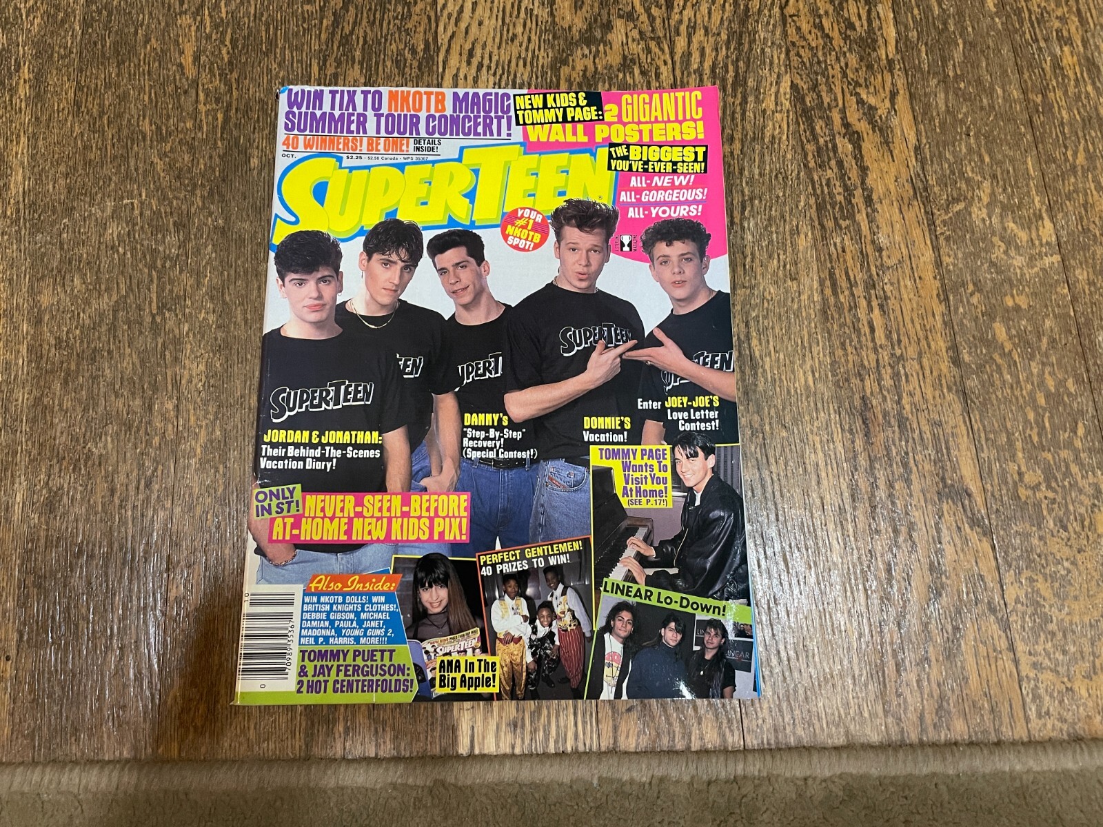 Super Teen Magazine October 1990 NKOTB Madonna Neil Patrick Harris ...