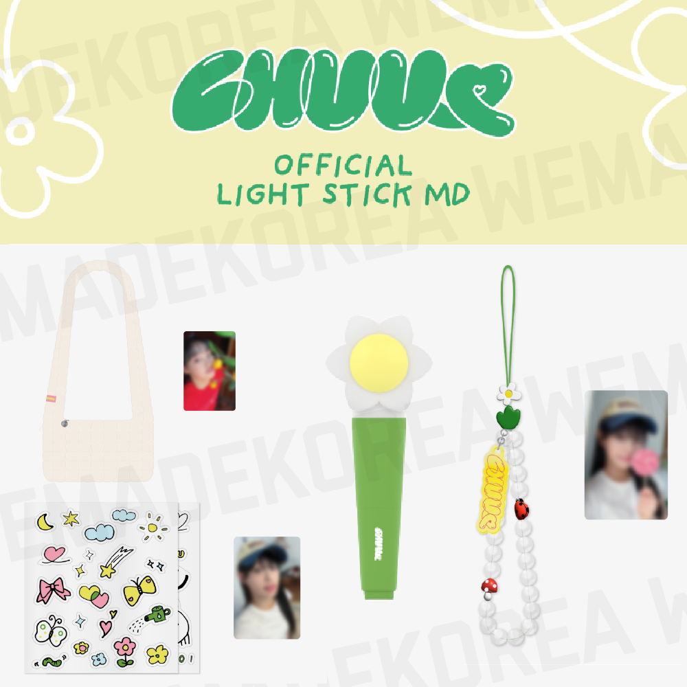 CHUU Official Light Stick MD Pouch / Deco Sticker Set / Beads Strap ...