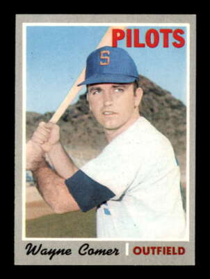 1970 Topps #323 Wayne Comer EXMT/EXMT+ Pilots 564992 | eBay
