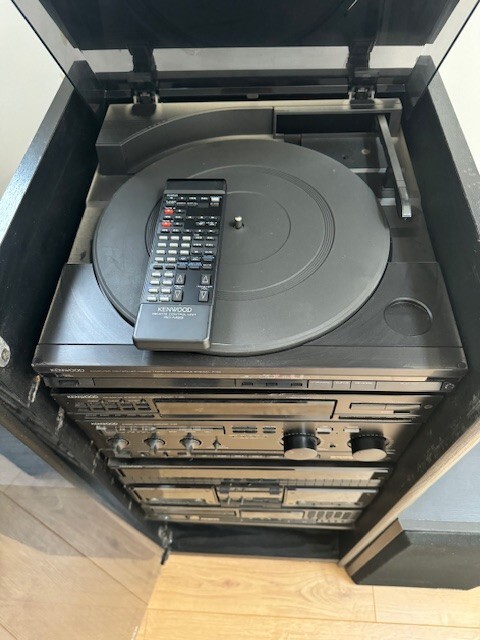 High End Complete Kenwood Stereo Stack System HiFi Separate Speakers ...