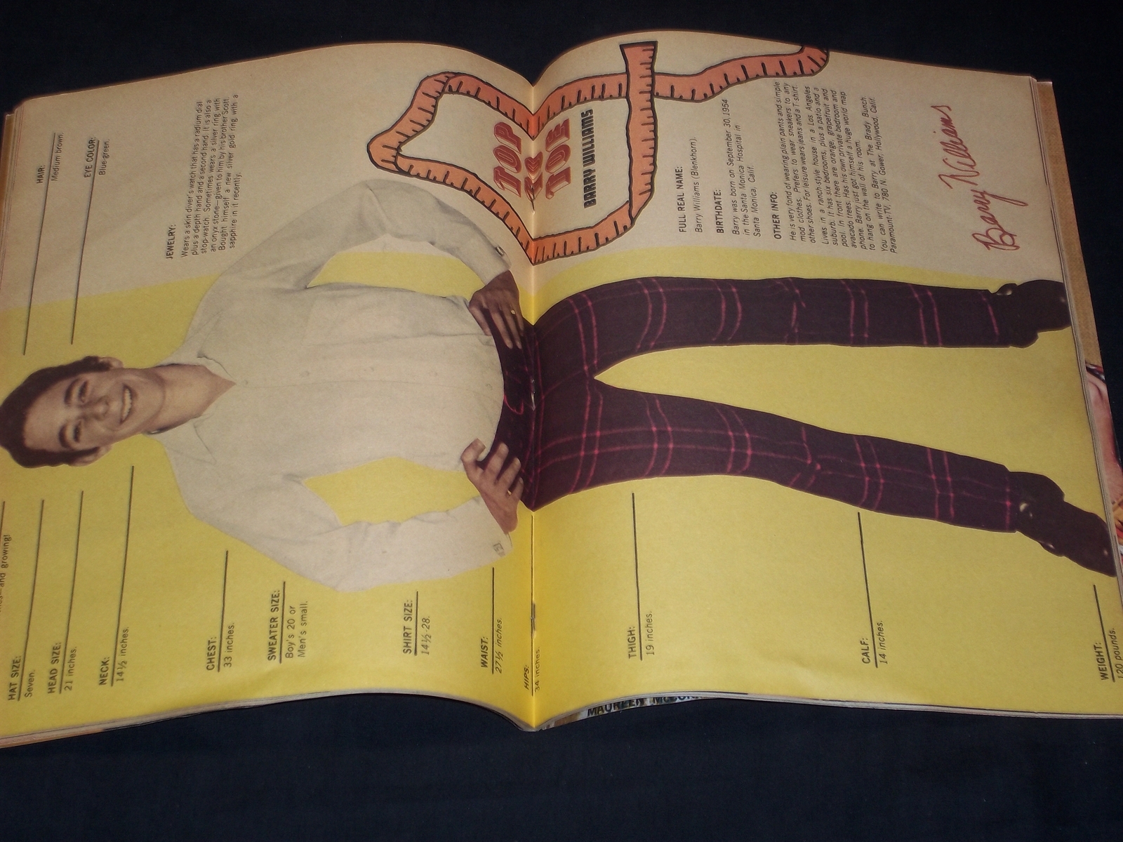 1971 JANUARY 16 MAGAZINE - TEEN MUSIC STARS - AWESOME COLOR PINUPS - L ...