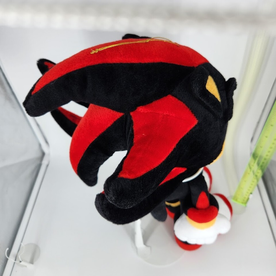 Sonic ADVENTURE 2 Plush 2001 SHADOW TAGGED Sega EXTRMLY RARE Sonic ...