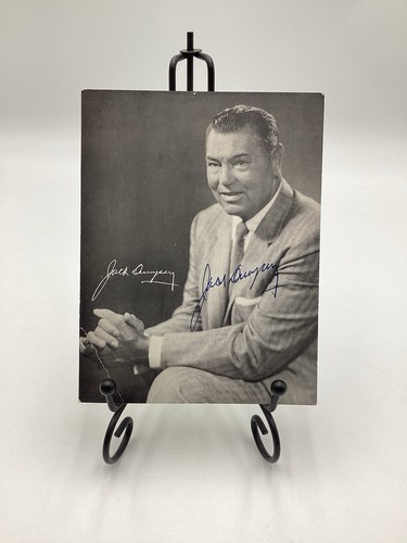 Signed Jack Dempsey Photo Given To The House Of David/Dewhirst Family ...