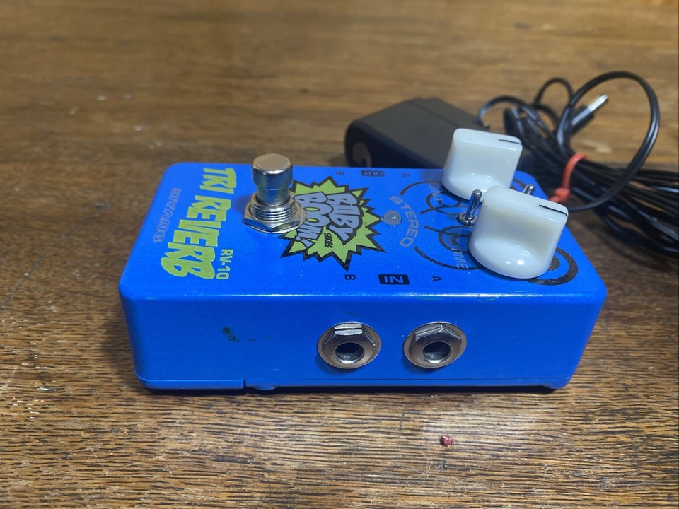Biyang Tri Reverb RV-10 Stereo Baby Boom Guitar Pedal | eBay