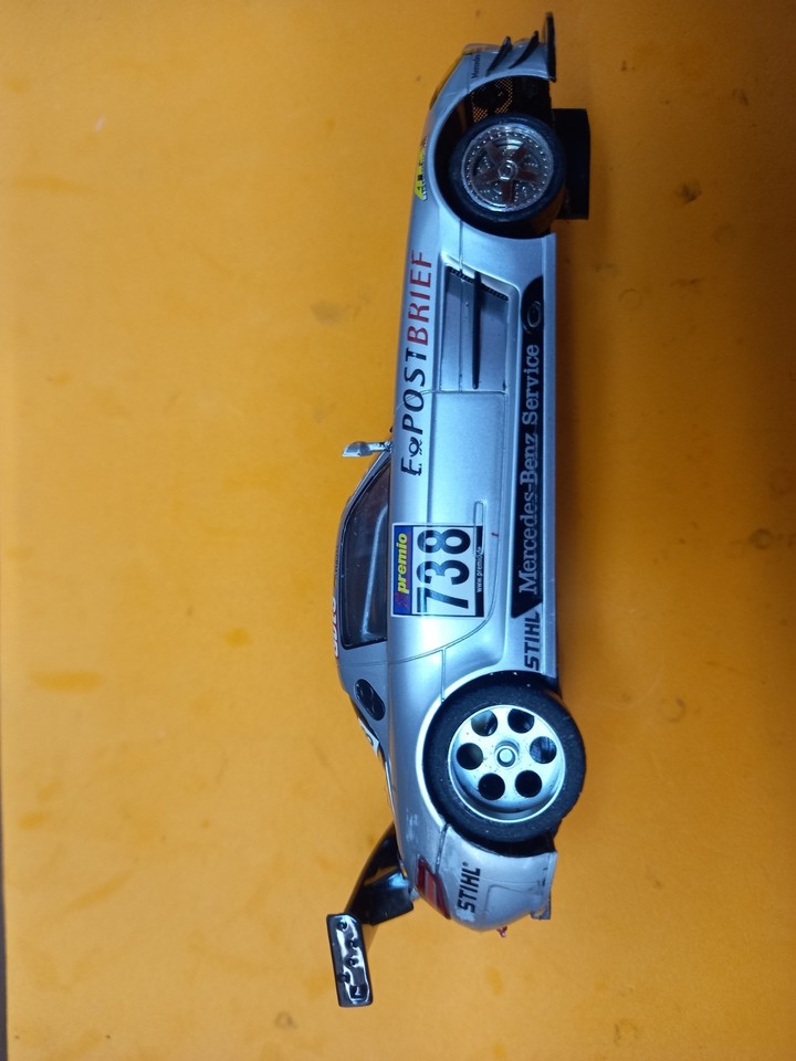 MERCEDES SLS GT3 1/32nd SCALEAUTO SLOT CAR....WOODEN TRACK RACER ...