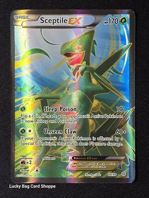 Sceptile EX 84/98 Full Art - XY - Ancient Origins Pokemon TCG NM | eBay