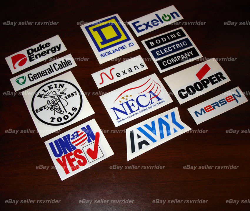 electrical worker contractor hardhat decal sticker union electrician | eBay