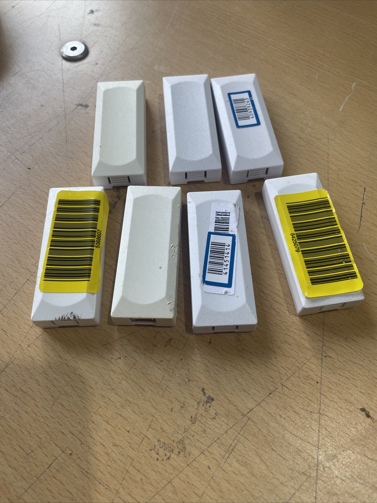 2GIG 2GIG-DW10-345 WIRELESS DOOR WINDOW CONTACT TRANSMITTER Set Of 7 ...