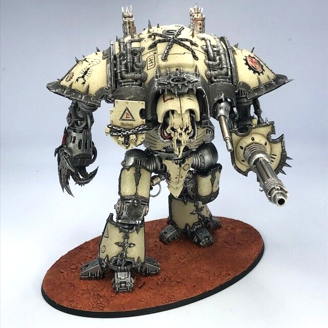 Knight Desecrator Chaos Knight Chaos Space Marines - Painted ...