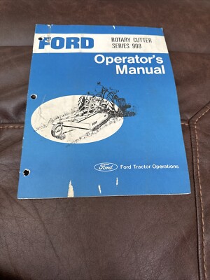 Ford Rotary Cutter Series 908 Operators Manual OEM Free Ship | eBay