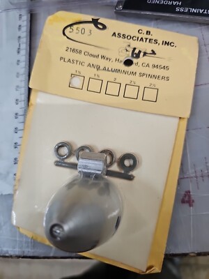C.b. Associates Vintage 1 1/2 inch Aluminum Spinner Very Rare | eBay