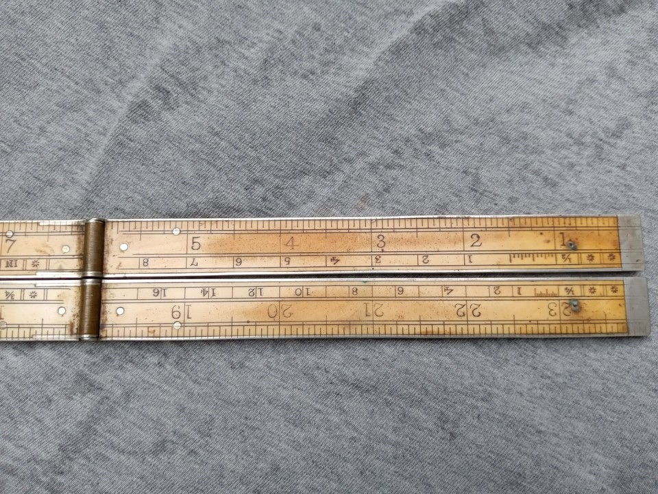 Vintage Stanley Folding Ruler Model #97 New Britain Conn. | eBay