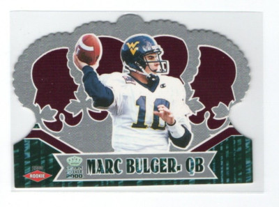 2000 Pacific Crown Royale Marc Bulger Rookie #111 WEST VIRGINIA ...