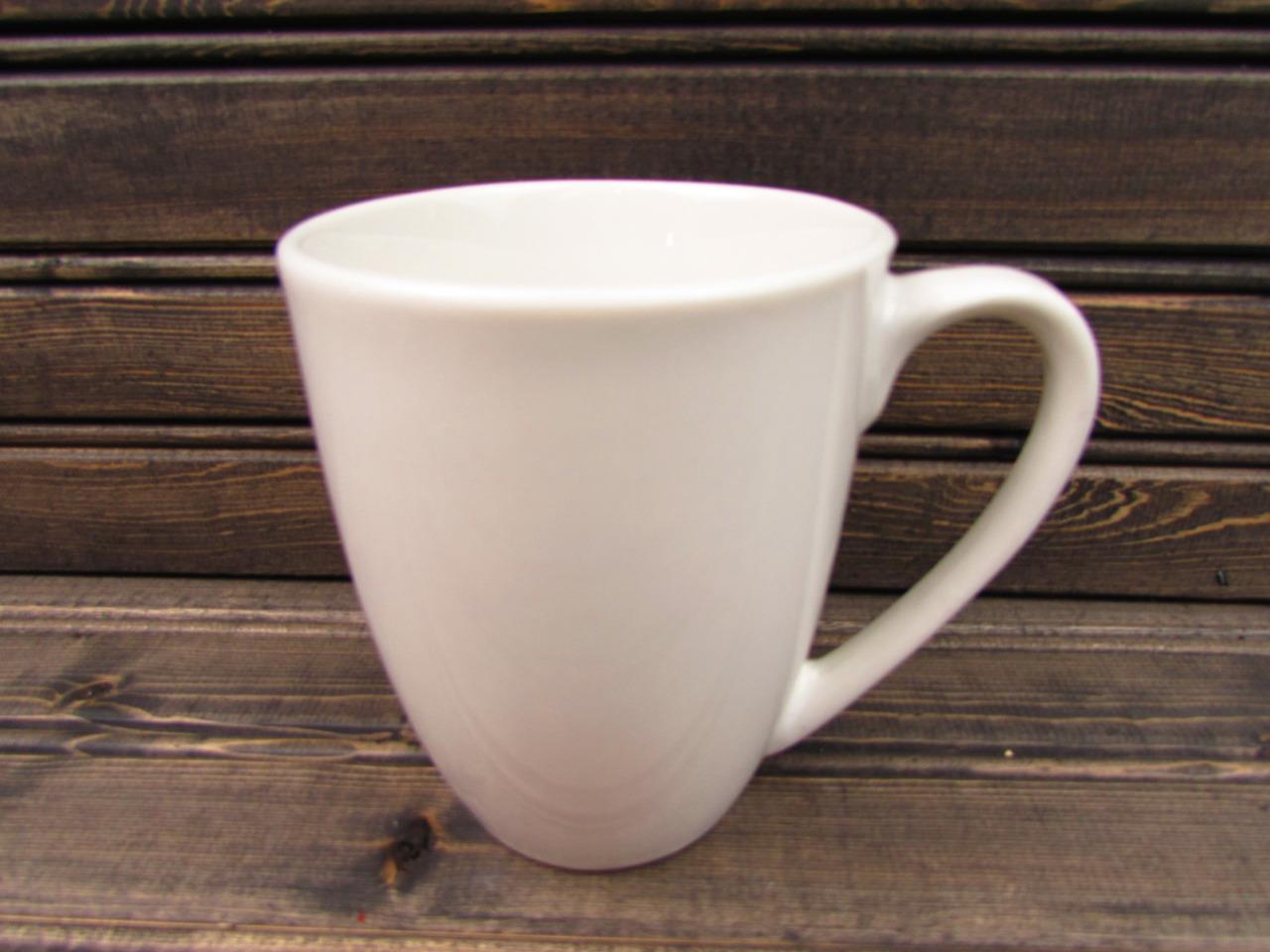 Porter Porcelain China by Oneida Coffee Mug All White Smooth | eBay