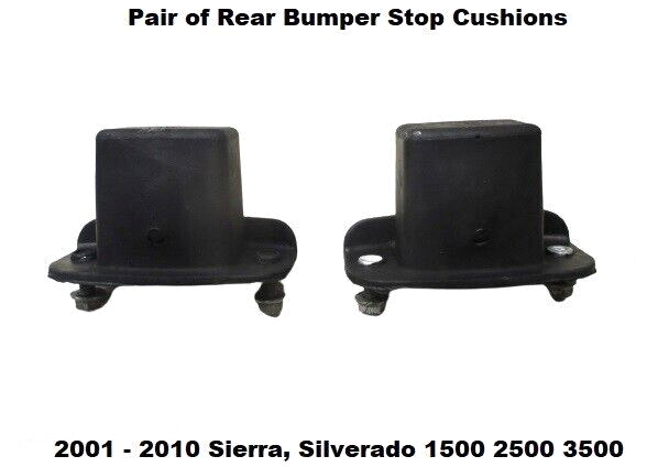 15711755 01 to 10 Silverado 2500 Rear Leaf Spring Overload Bumper Stop ...