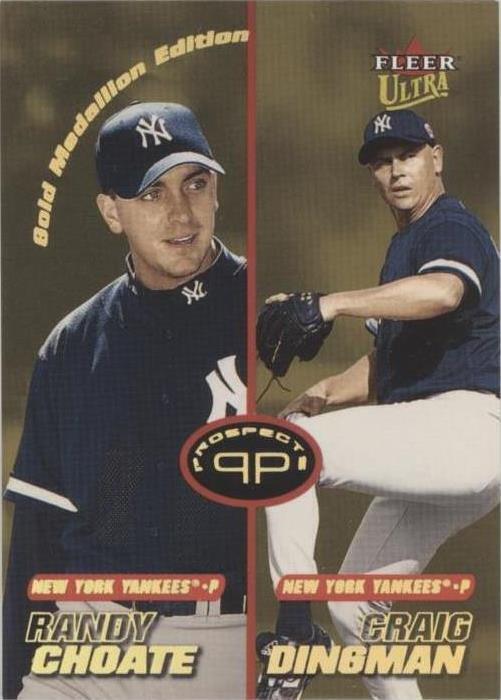2001 Fleer Ultra - Prospects Randy Choate, Craig Dingman #229G Gold ...