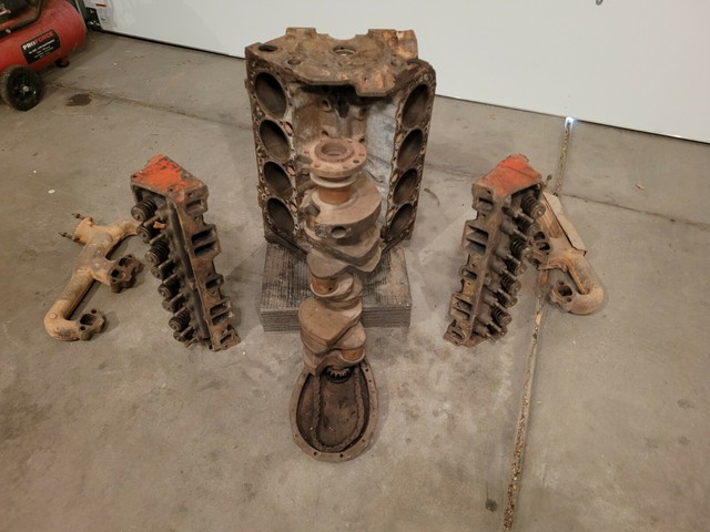 1967 Chevrolet 283 Small Journal Bare Block Engine 3896944 for sale ...