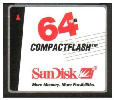 SanDisk 64MB CF Compact Flash Camera Memory Card | eBay