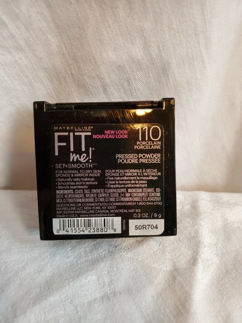 Maybelline Fit Me 110 Porcelain Pressed Powder for sale online | eBay