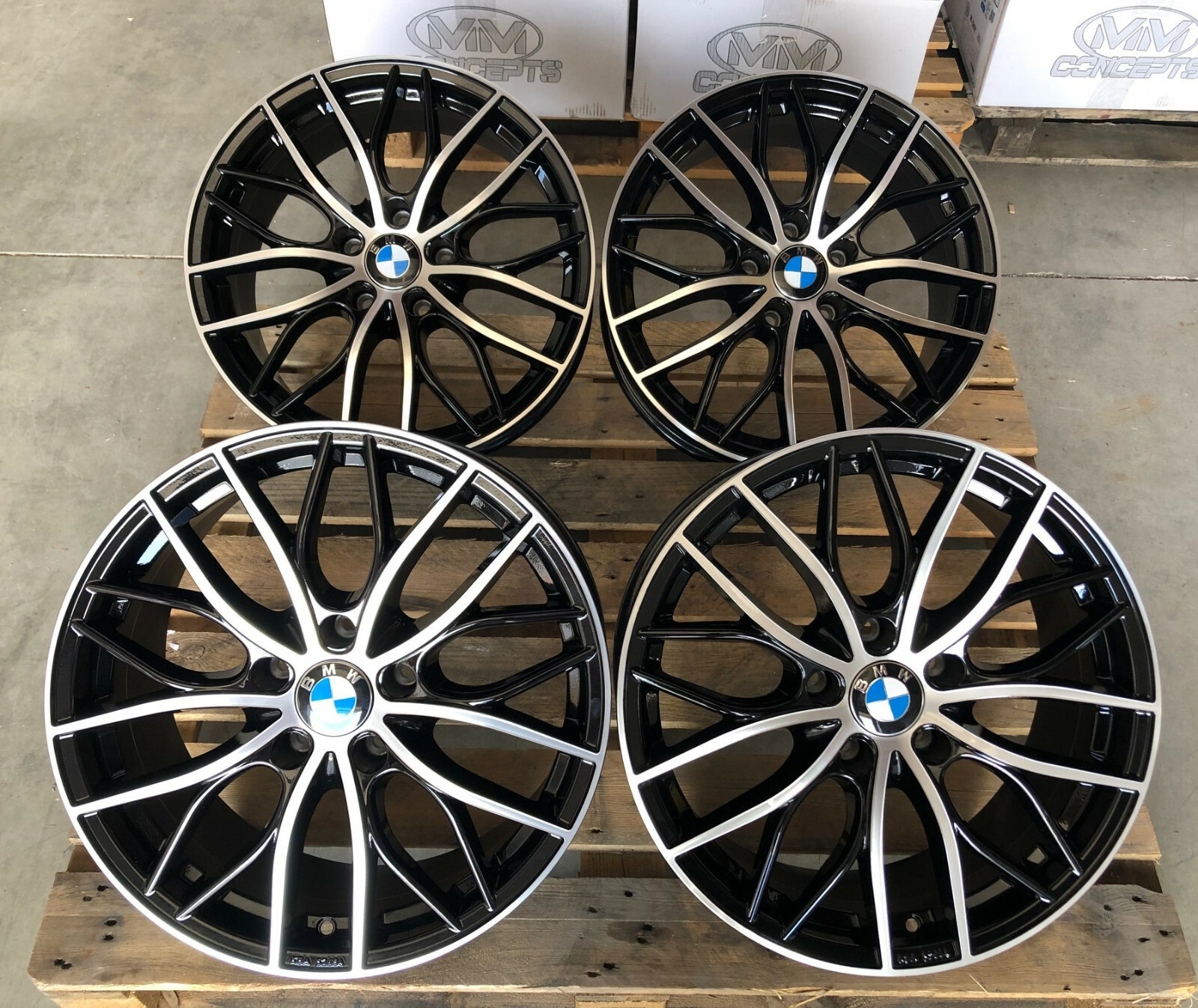 19 Zoll MM01 Felgen für BMW 3er F30 F31 F34 e90 e91 e93 M Performance ...