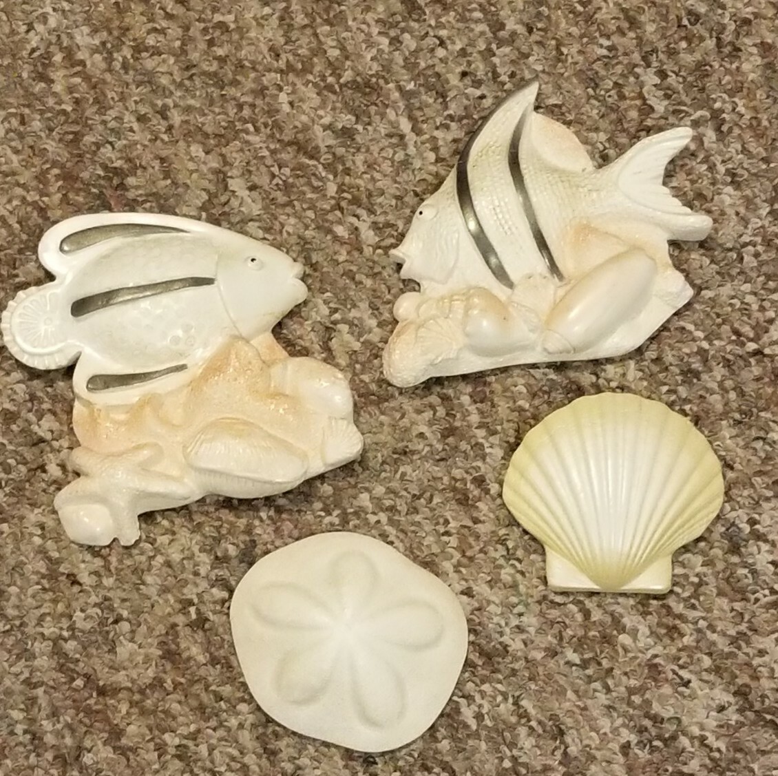 1990 Miller Studio Chalkware Fish and extras | eBay