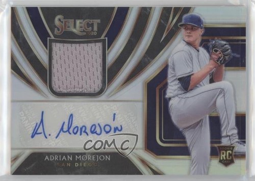 2020 Panini Select - Rookie Jersey Autographs Adrian Morejon #RJA-AM ...