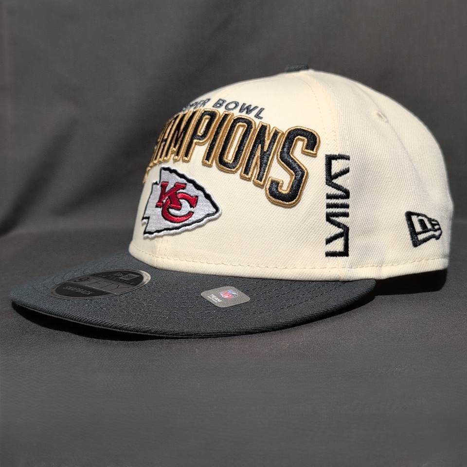 New Era Cap Kansas City Chiefs Superbowl LVIII Champions Hat Snapback ...