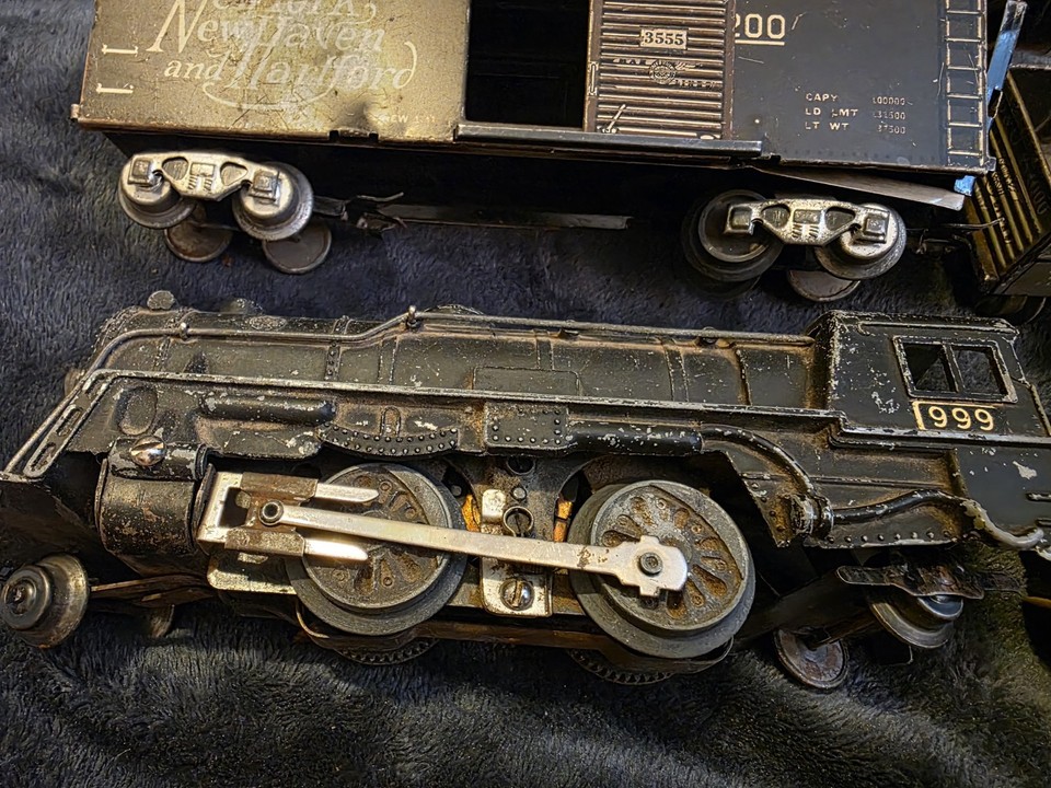 Marx 999 2-4-2 O Gauge Steam Engine Locomotive Train Plus 5 Other Ones ...