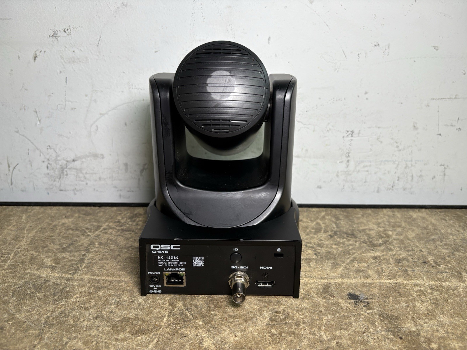 QSC Q-SYS NC-12x80 4K Sensor / 1080p Stream Network PoE Conference ...