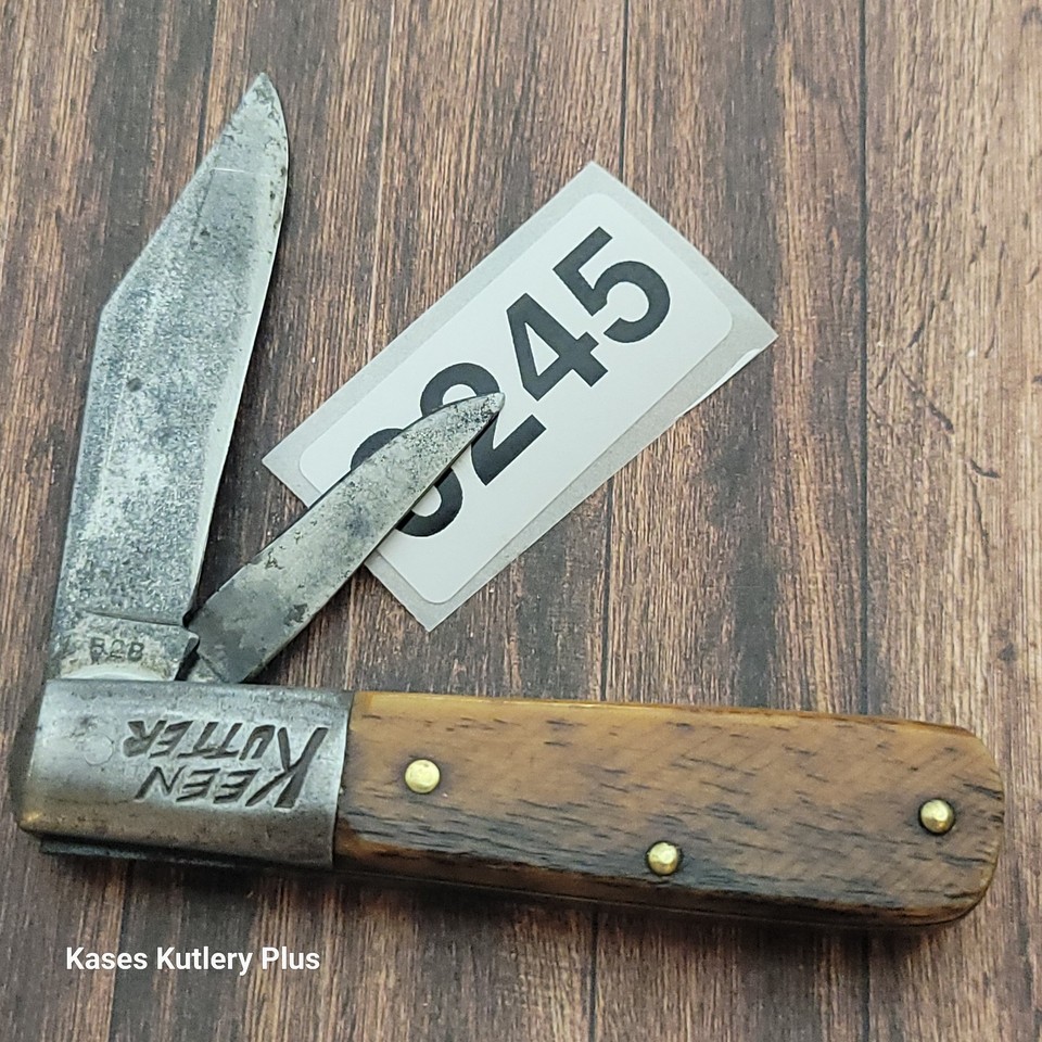 Keen Kutter Barlow Folding Pocket Knife USA Sawcut Bone Handles CS ...