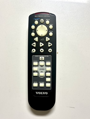 Genuine Volvo XC90 OEM Multimedia Entertainment Remote Control DVD ...