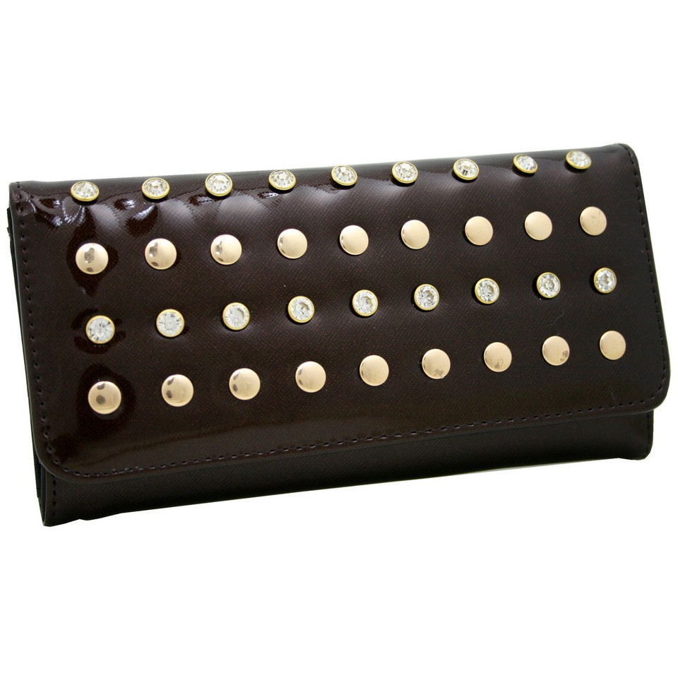 Western Handbag /Wallet / Fashion Two Tone Bling Purse /Wallet | eBay