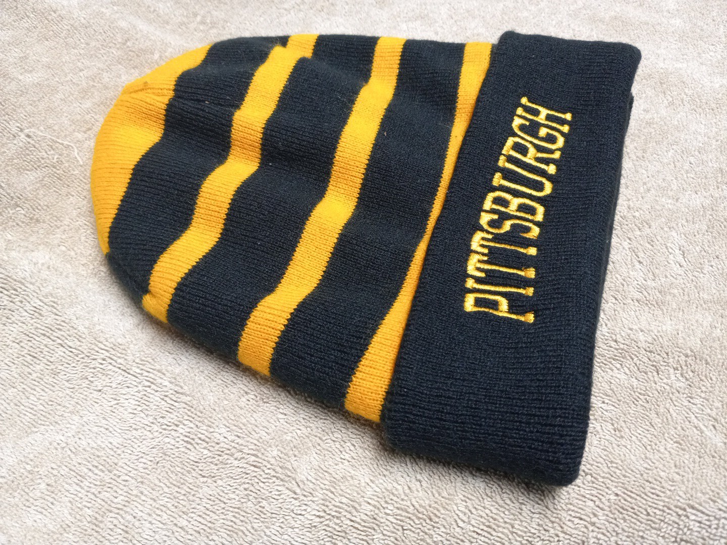 Pittsburgh Beanie Knit Winter Hat Cap Adult Steelers Clean | eBay