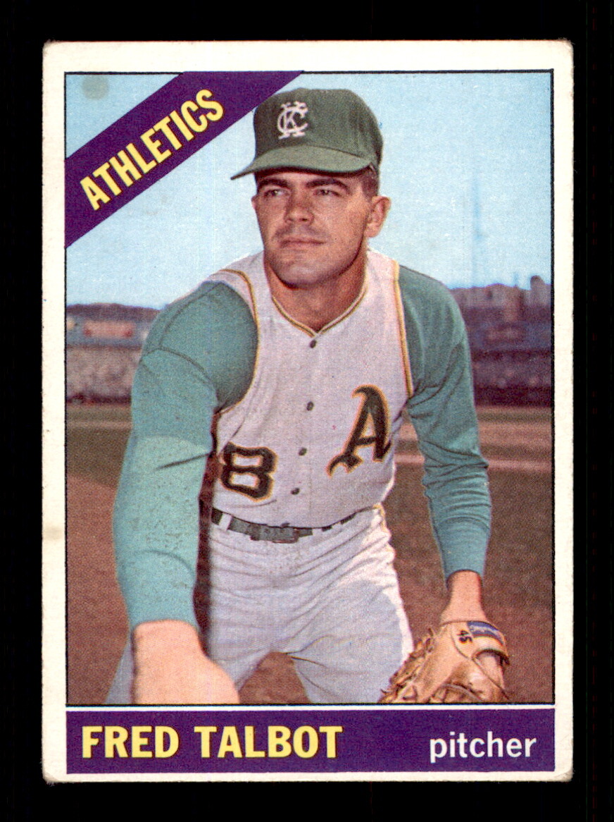 1966 Topps #403 Fred Talbot - Crease Free | eBay