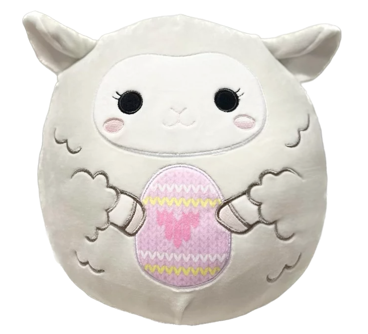 Squishmallow Sophie Lamb Chonky Gray Easter Egg Sheep Plush 11" | eBay
