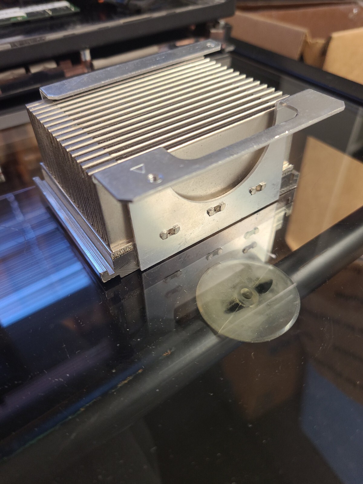 Dell Dimension 4500S PC Computer Cooling System Heat Sink 7P182 | eBay