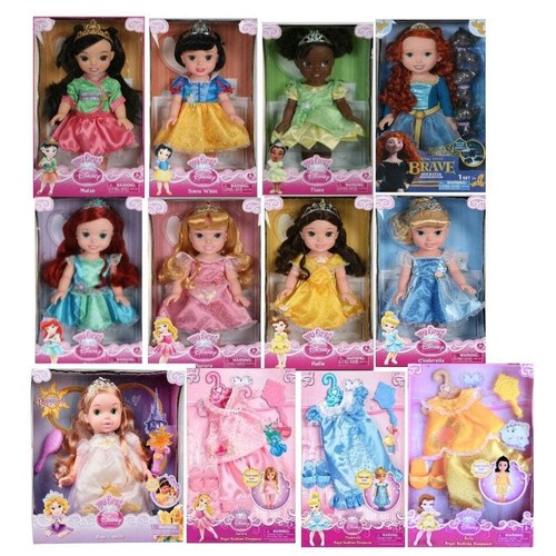 My First Disney Princess Dolls Collection 1st Edition + Clothes 12 Sets ...