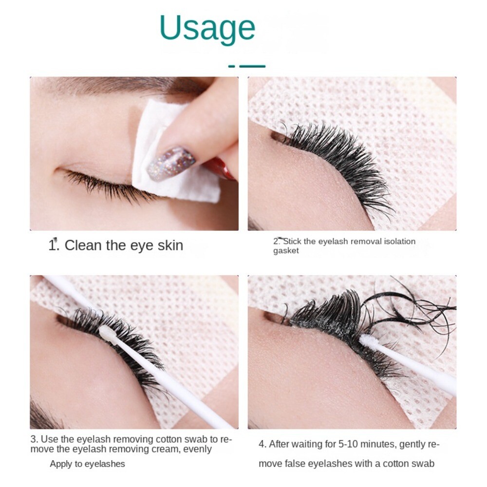40pcs False Eyelashes Eyelash Extension Patch Stickers Patches Makeup ...