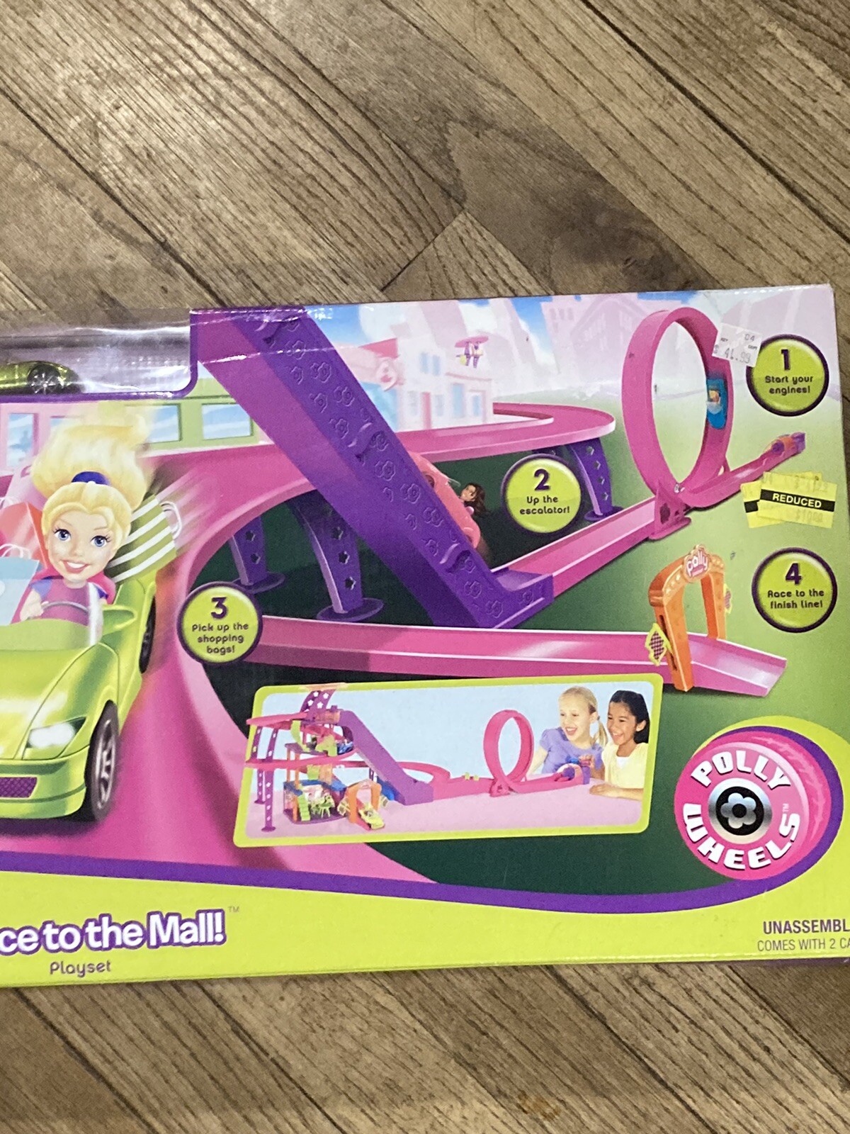 VINTAGE Polly Pockets 2007 Race To The Mall - SEALED !!! NIB Cars Polly ...